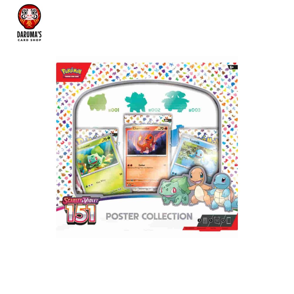 Pokemon Scarlet & Violet: 151 Poster Collection – Daruma's Card Shop