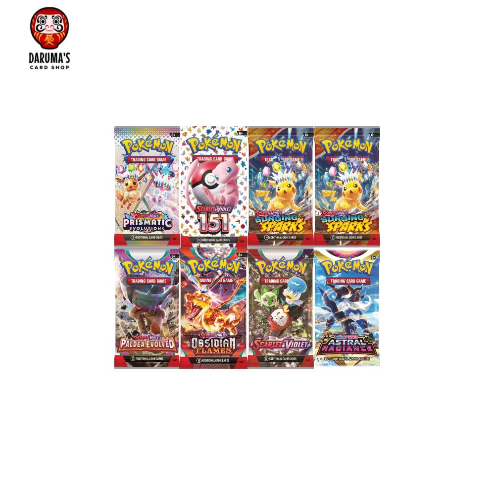 Pokemon Booster Pack Welcome Bundle – Daruma's Card Shop