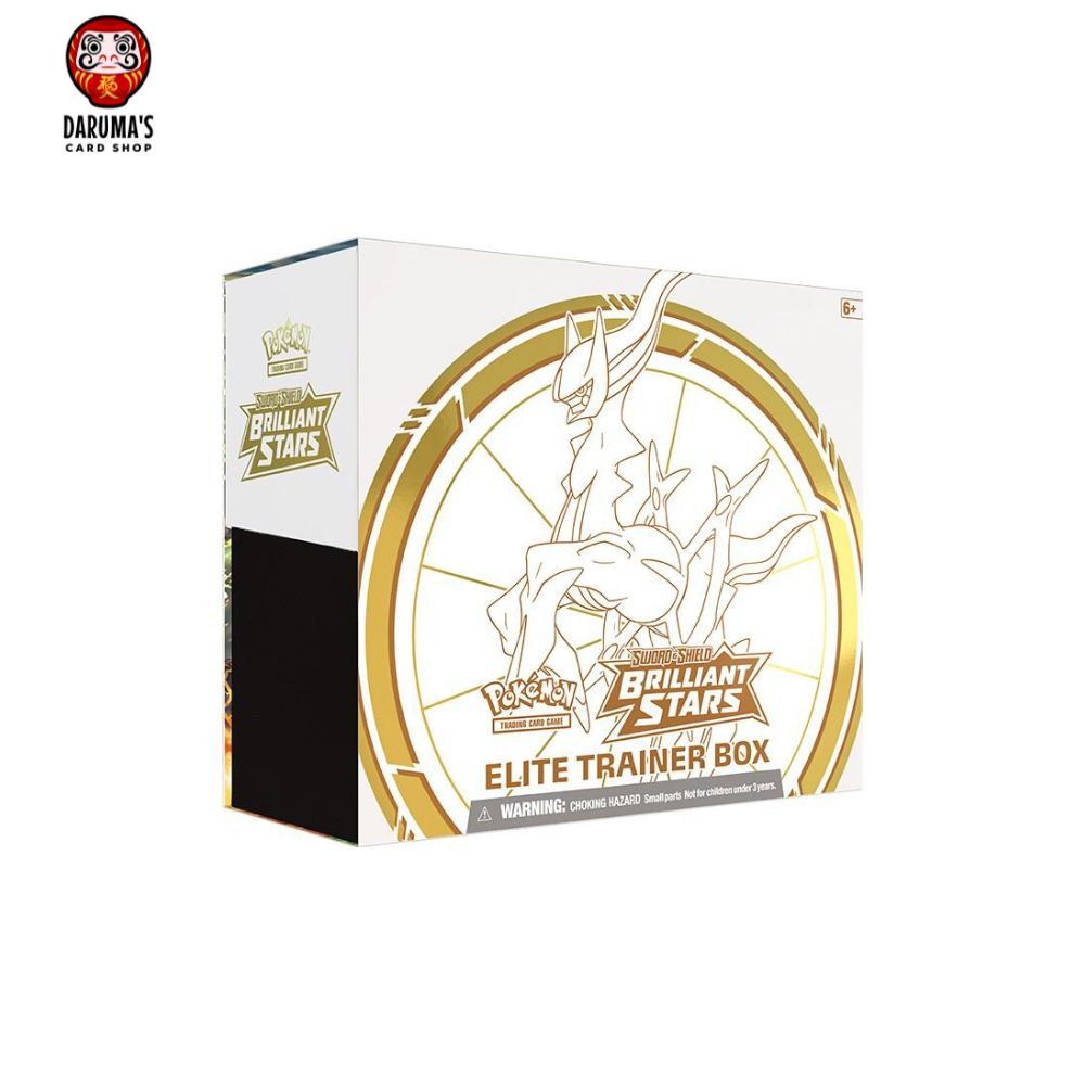 Pokémon SWSH Brilliant Stars ETB Elite Trainer Box – Factory Sealed TC ...